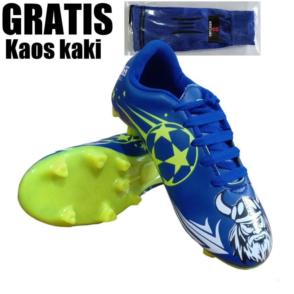 Jual Sepatu Bola Anak Laki Laki Usia 6-10 Tahun PAUD TK SD SMP Kelas 1 ...