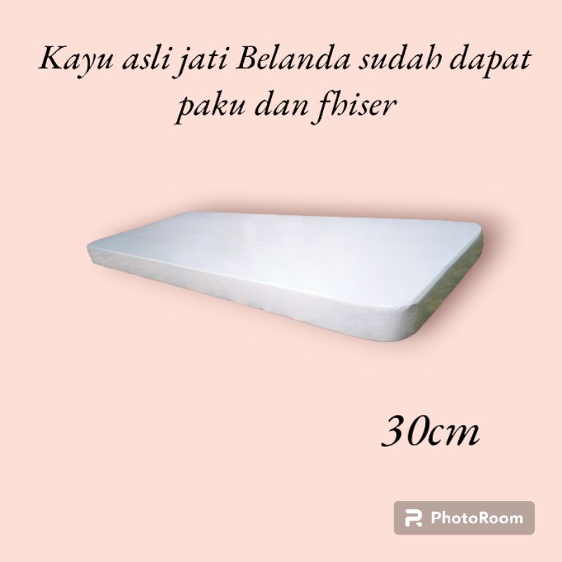 Jual Rak dinding minimalis asli kayu jati Belanda,cat minyak warna ...