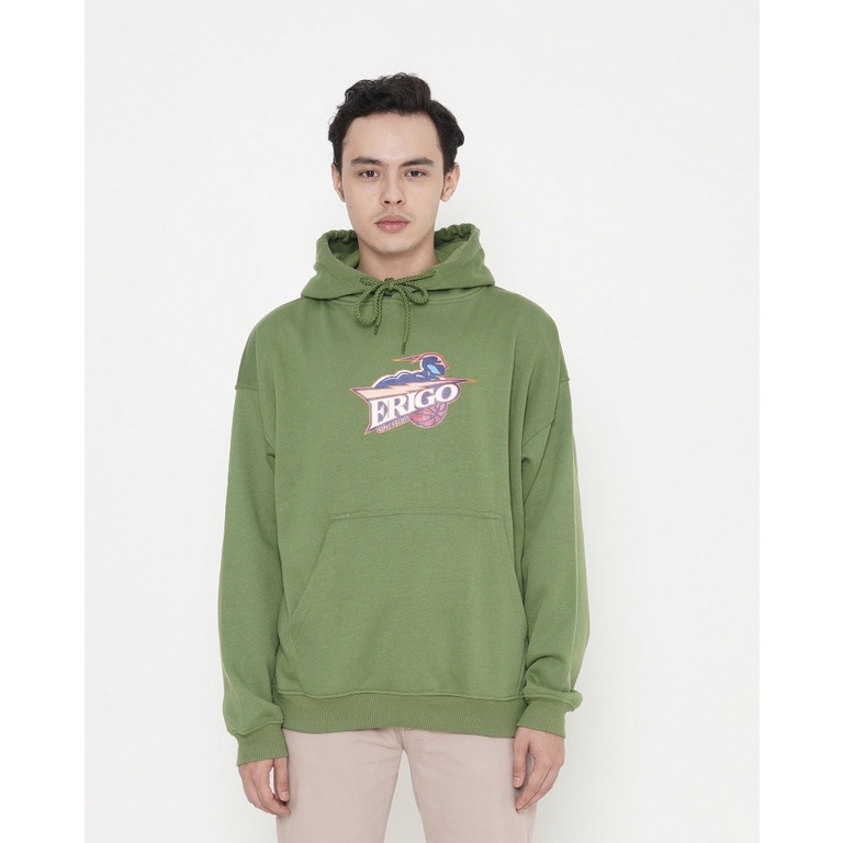 Jual Erigo Hoodie Erigo Warior Green Unisex | Shopee Indonesia
