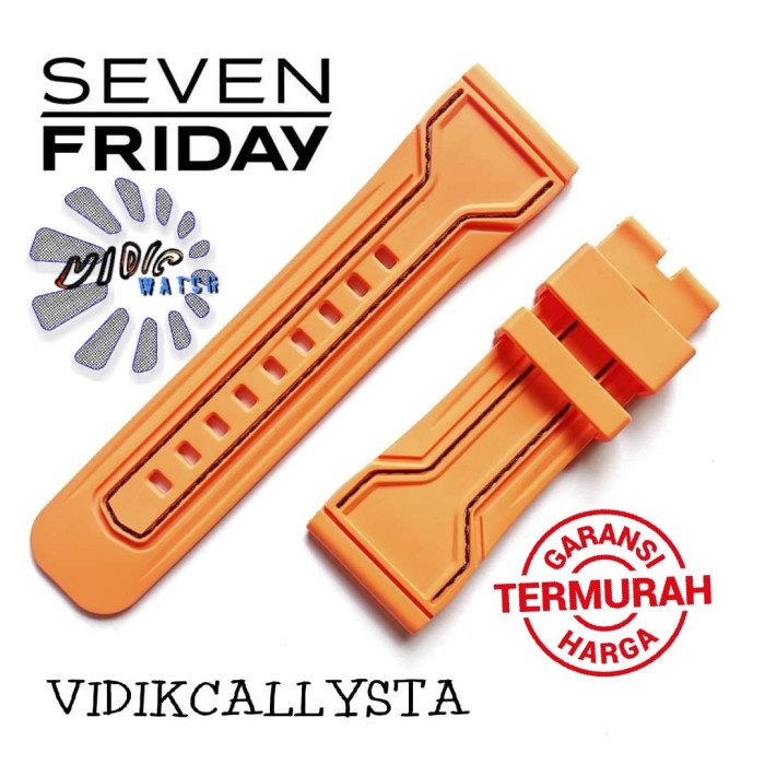 Jual TALI JAM TANGAN SEVENFRIDAY SF SEVEN FRIDAY RUBBER STRAP 28MM ...
