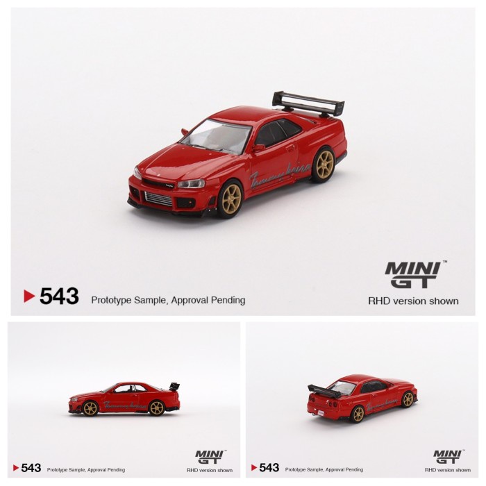 Jual PROMO!!! MINI GT NISSAN SKYLINE GTR R34 TOMMY KAIRA R RZ EDITION ...