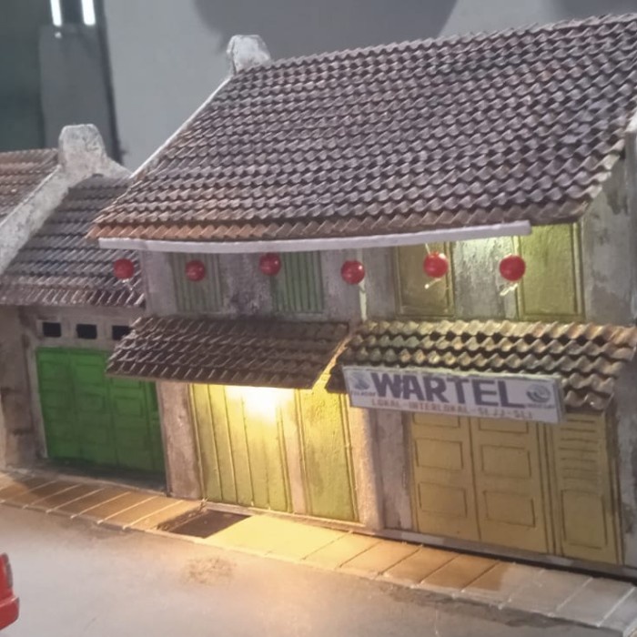 Jual PROMO!!! MINIATUR / DIORAMA / MAKET / REPLIKA RUMAH MODEL PECINAN ...