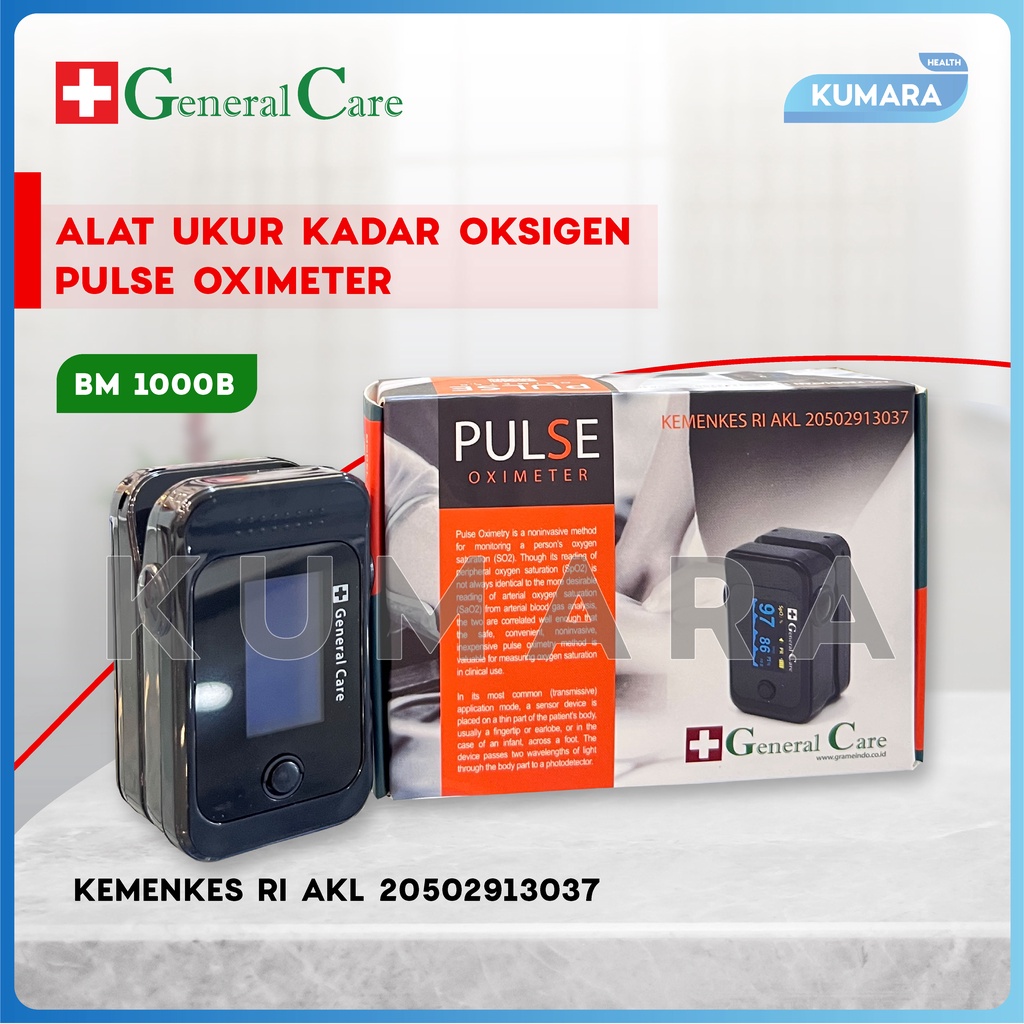 Jual GENERAL CARE - Pulse Oximeter with PI BM1000B / Alat Cek Saturasi ...