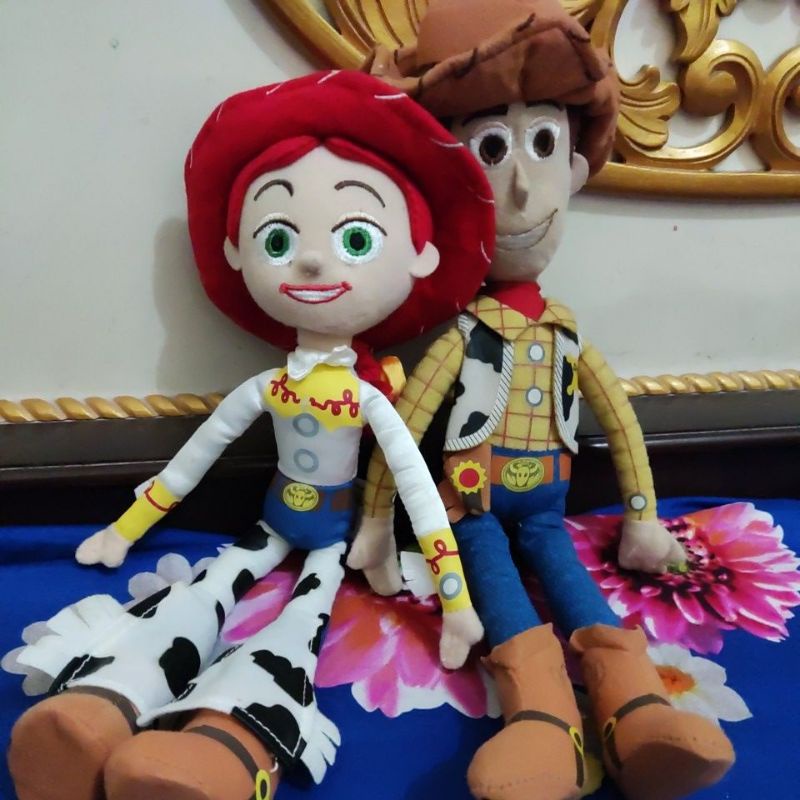 Jual Boneka Toy story woody and jessy original disney | Shopee Indonesia