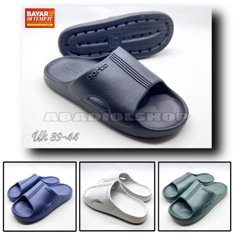 Jual SANDAL PORTO 1046M SELOP PRIA DEWASA / SANDAL SLIP ON PORTO PRIA ...