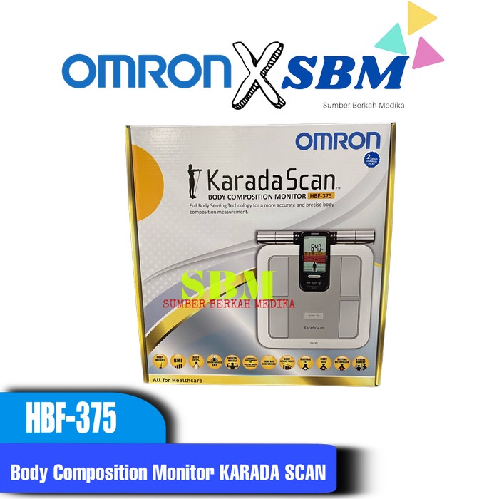 Jual OMRON TIMBANGAN karada scan hbf 375 BODY FAT MONITOR | Shopee ...