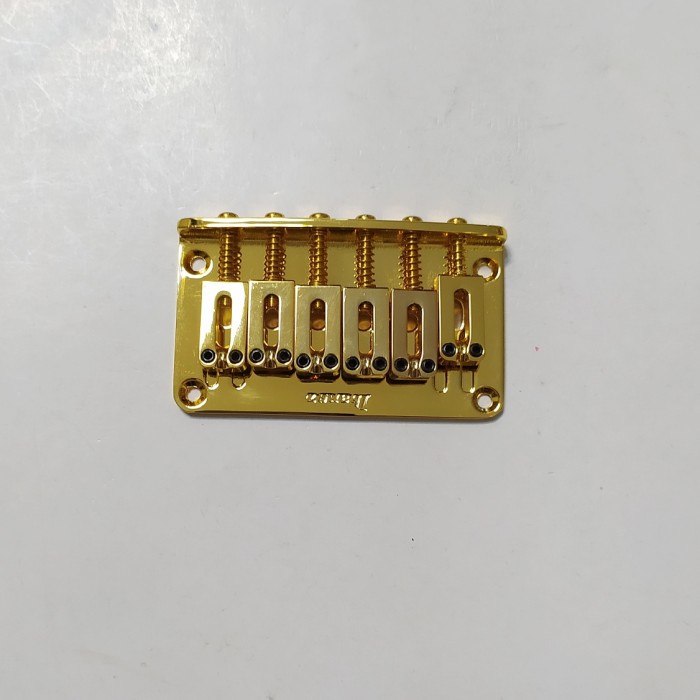 Jual Fixed Bridge Original Ibanez Gold 6 string Part | Shopee Indonesia