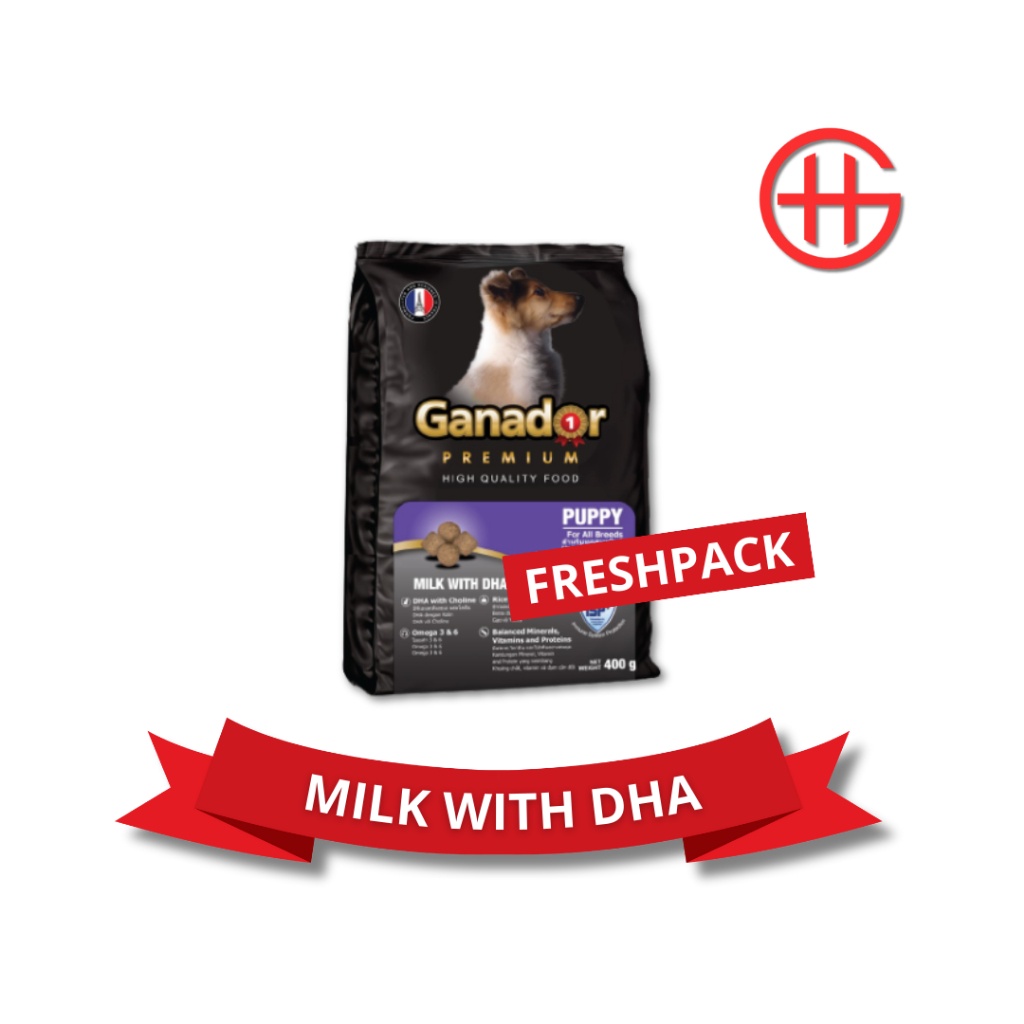 Jual GH Makanan Anjing Kering Murah GANADOR PREMIUM PUPPY MILK WITH DHA ...
