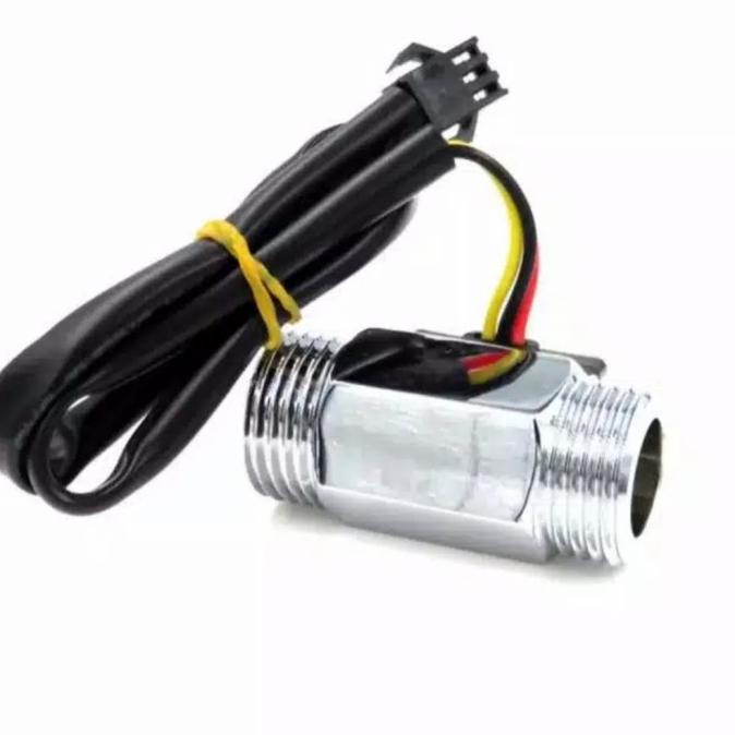 Jual Water Flow Sensor G1/2" Flow Meter 1/2 Inch Stainless Steel 304 ...