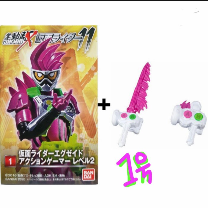 Jual [Original] Shodo Kamen Rider Ex Aid Ex-Aid Lv 02 Gashacon Breaker Genm Action X Bisa ...