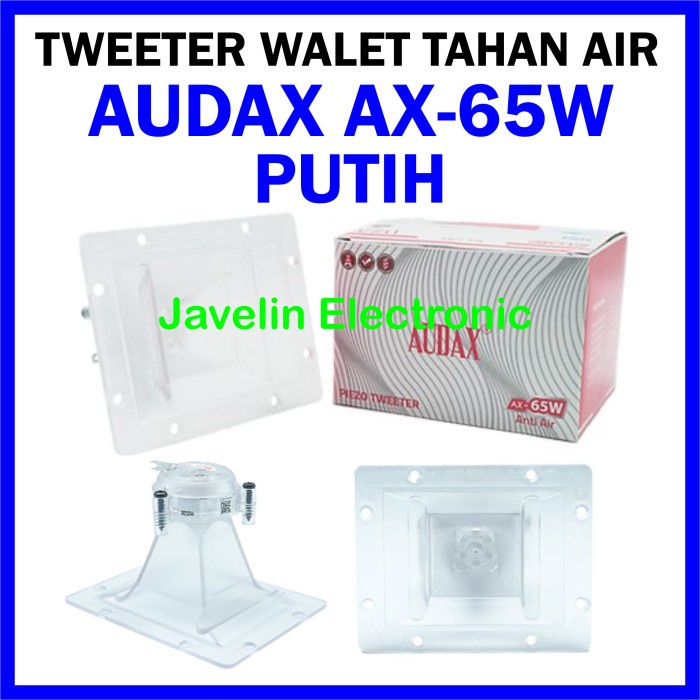 Jual Tweeter Audax AX 65W Merah / Putih Waterproof Tweeter Audax AX 65 ...