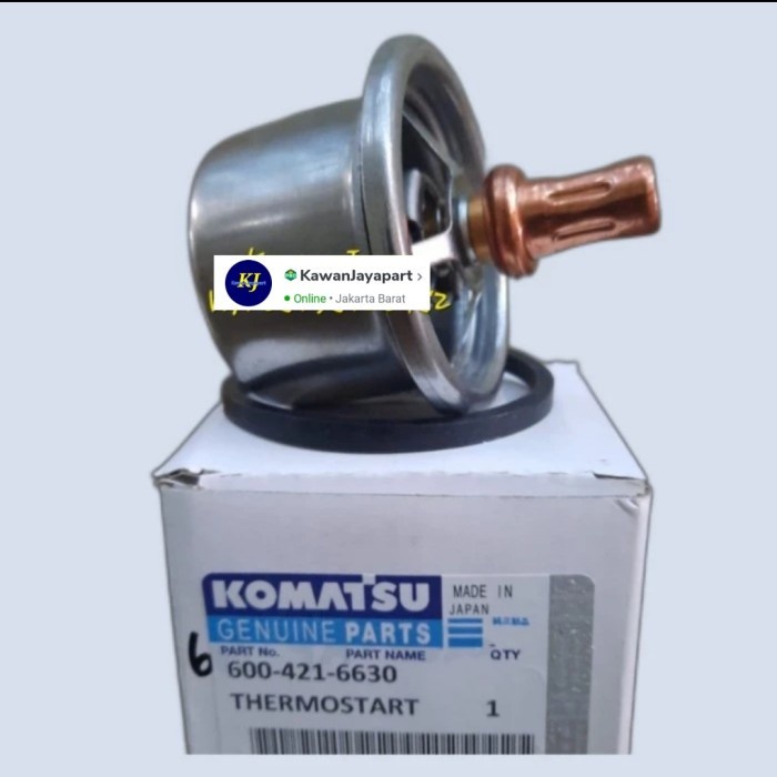 Jual [COD] Thermostat Komatsu D85 D85Ss-2 6D125 600-421-6630 Bisa Gojek ...