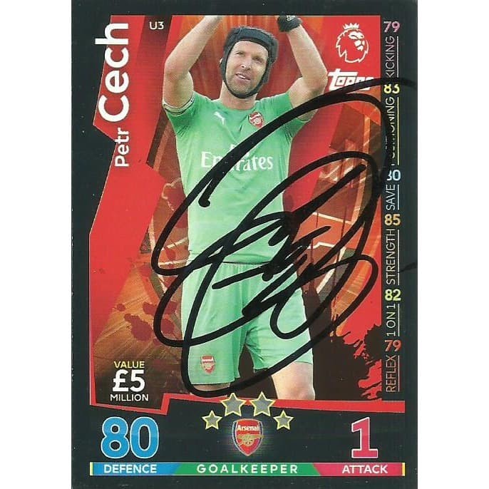 Jual [New] Kartu Bola Original Match Attax 18/19 Arsenal Petr Cech ...