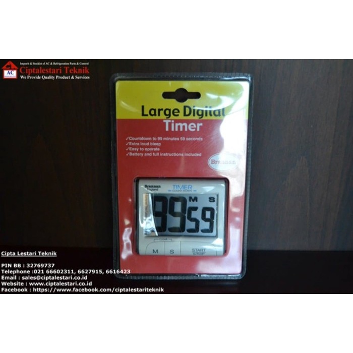 Jual Define Timer Countdown / Alat Penghitung Waktu Mundur Brannan ...