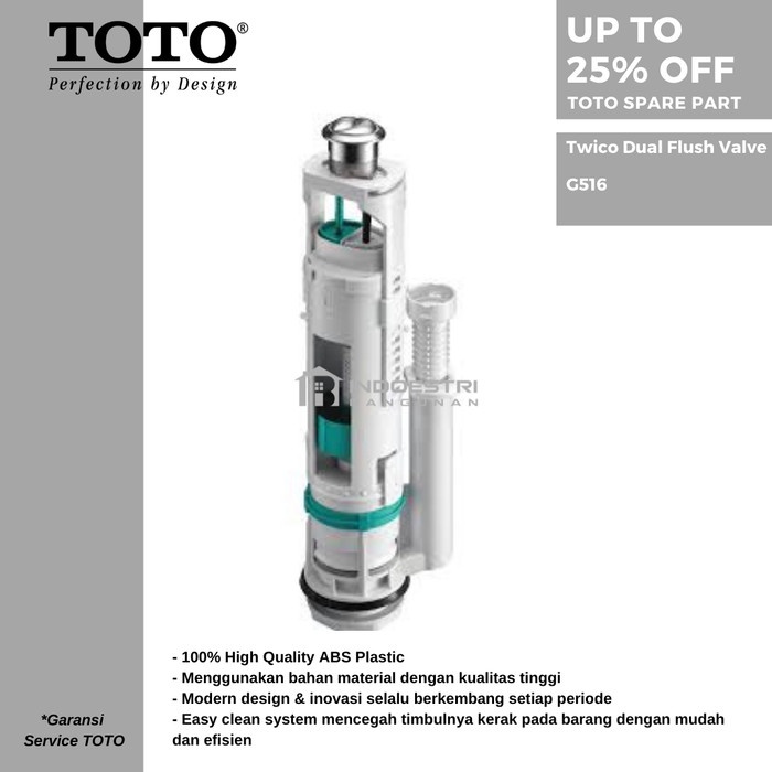 Jual Baru Pembilas Closet Toto G516 Dual Flush Dan Geberit Original ...