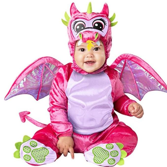 Jual Pink Dragon Kostum Bayi Animal Kostum Foto Studio Naga Baby ...