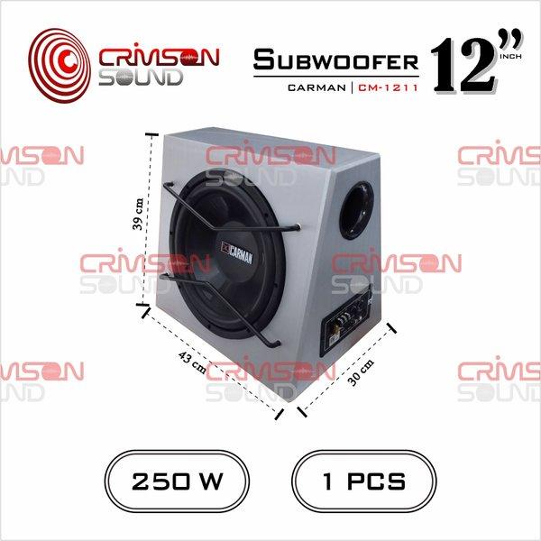 Jual SUBWOOFER AKTIF 12 Inch BASSBOX Carman CM-1211 | Shopee Indonesia