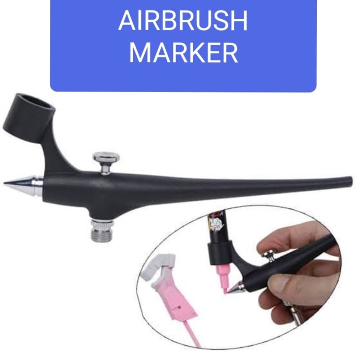 Jual Ready Airbrush Markers Pen Air Brush System Model Hobby Coating ...