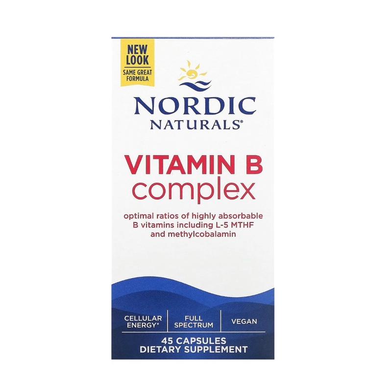Jual NORDIC NATURALS VITAMIN B COMPLEX 45 CAPSULES | Shopee Indonesia