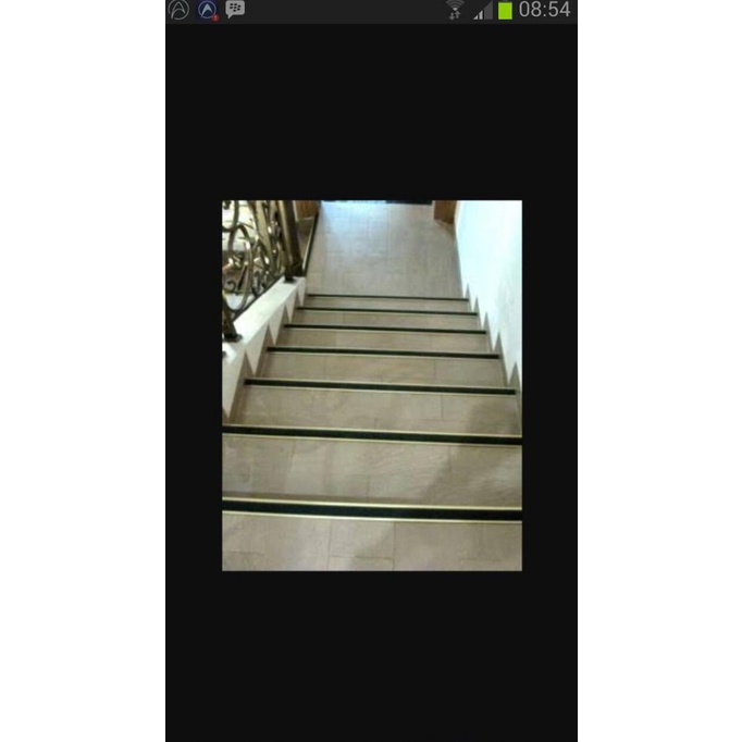 Jual lis tangga karet tangga step nosing | Shopee Indonesia