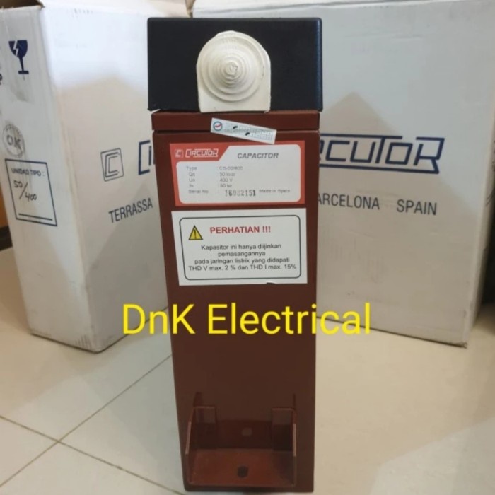 Jual Original Kapasitor/Capasitor/Capacitor 400V 125Kvar Merk Circutor ...