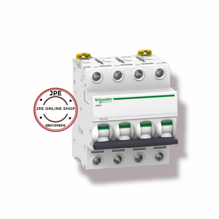 Jual Schneider Mcb Ic60N 4 Pole 40A A9F74440 | Shopee Indonesia