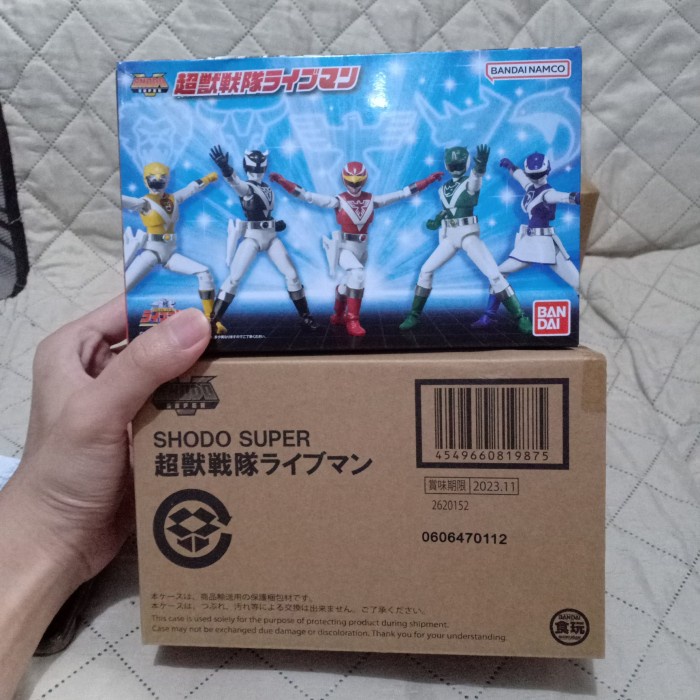 Jual New Shodo Super Liveman Sentai Chouuju Chouju Power Rangers Ranger ...