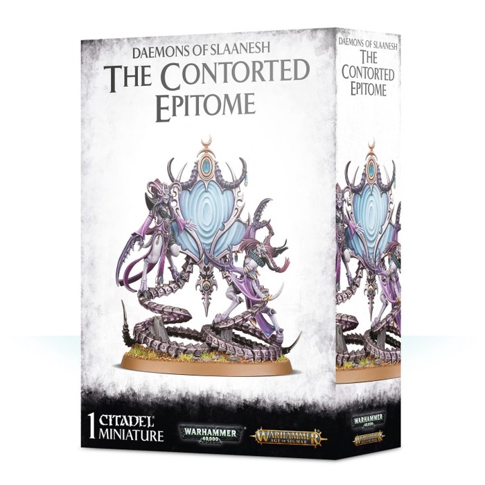 Jual New Ori Warhammer 40K Daemons Of Slaanesh The Contorted Epitome ...