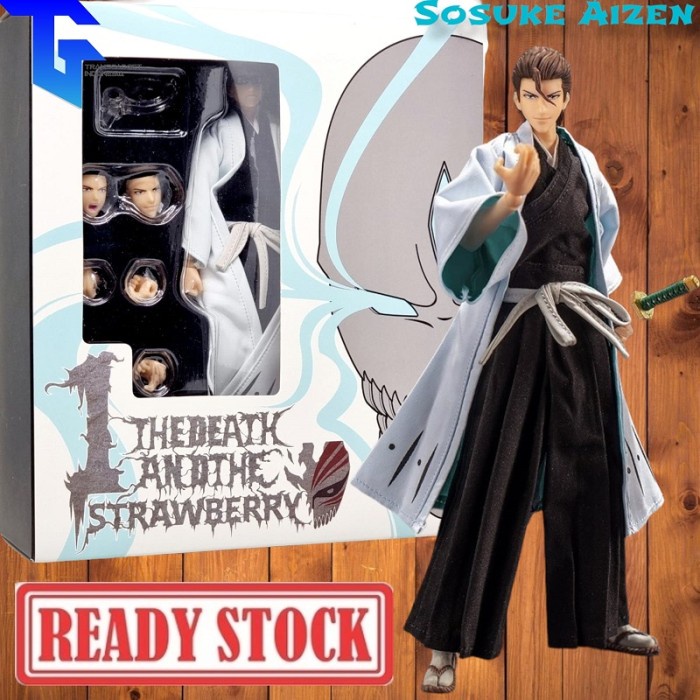 Jual Dasin Model x 942 Toys BLEACH Anime - Sosuke Aizen Action Figure ...