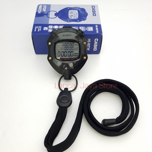 Jual mit Stopwatch CASIO / Alat Pengukur Waktu Olahraga Casio HS-80Tw Asli | Shopee Indonesia
