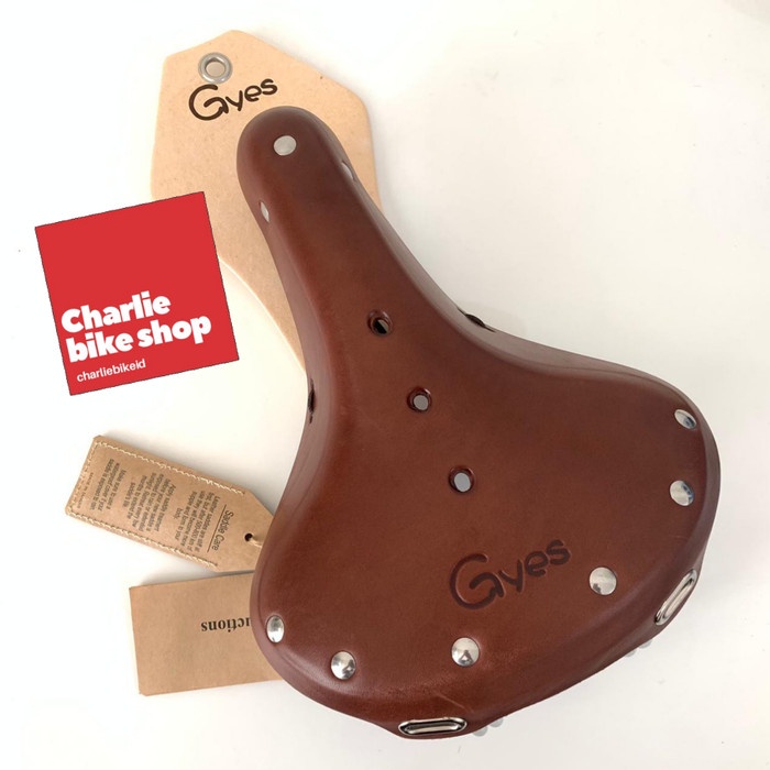 Jual [Baru] Saddle Gyes Gs-14S Brown For Folding Bike Berkualitas ...