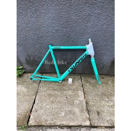 Jual Frameset TSUNAMI SNM 100 Fixie size M Tosca Tinggi 52 panjang 53 ...