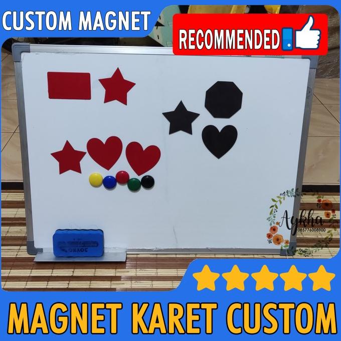 Jual Magnet Lembaran Karet Tempelan Hiasan Kulkas Custom Bentuk ...