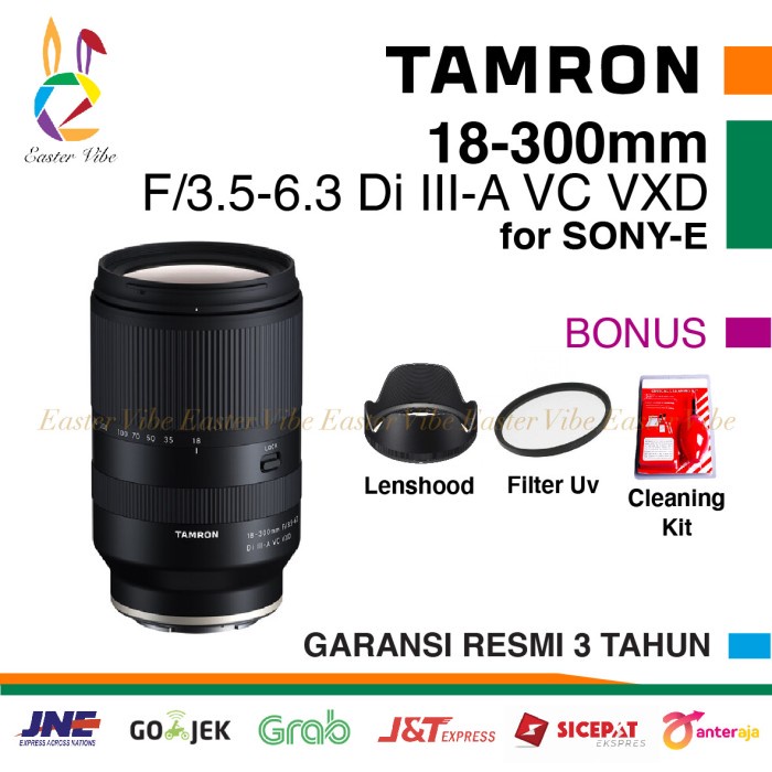 Jual TAMRON 18-300mm F3.5-6.3 Di III-A VC VXD LENS FOR SONY | Shopee Indonesia