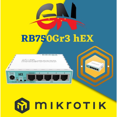 Jual Mikrotik Routerboard RB750GR3 (hEX) | Shopee Indonesia