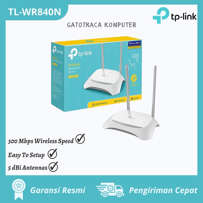 Jual Wifi Router TP LINK TL-WR840N Wireless Router TL-WR840N 300 Mbps ...