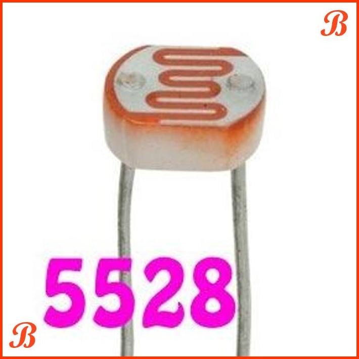 Jual GL5528 5528 PHOTORESISTOR LIGHT DEPENDENT RESISTOR LDR SENSOR ...