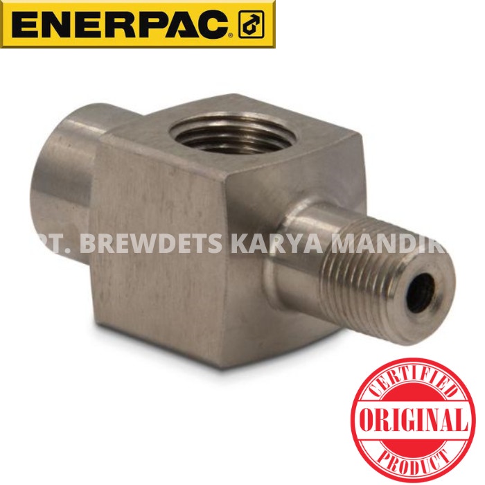 Jual Original Adaptor Gauge Ga1 1/2'' Npt Gauge Port Enerpac Max. 10. ...