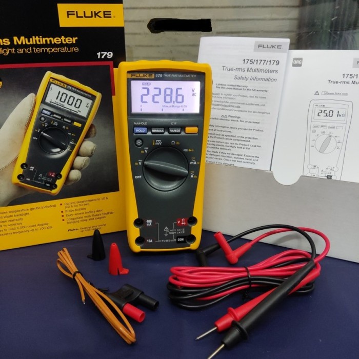 Jual Original Fluke 179 True Rms Multimeter Diskon | Shopee Indonesia