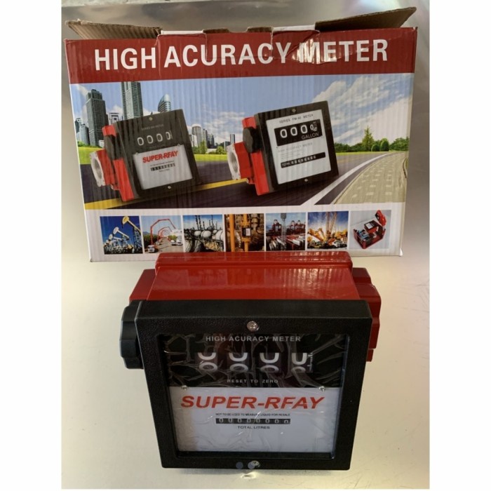 Jual Original Flow Meter Minyak/Solar/Oli Flowmeter Super - Rfay 4 ...
