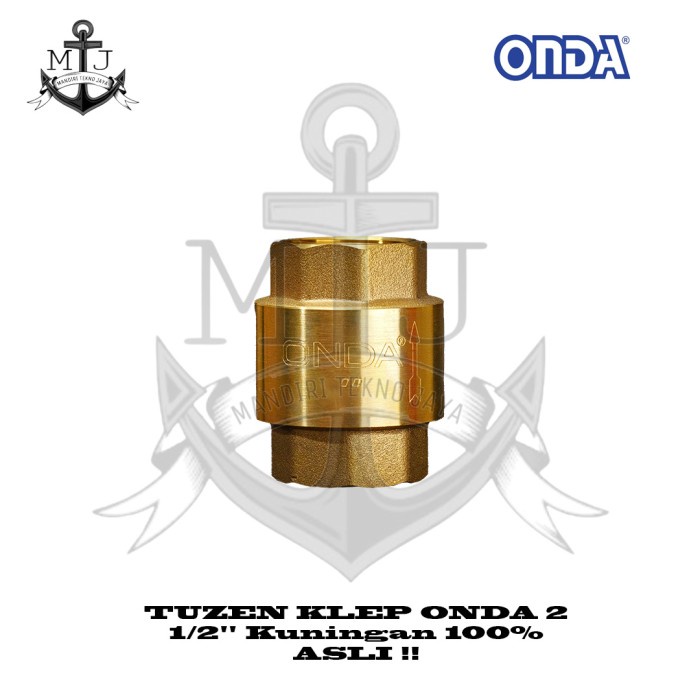 Jual New Ori Tuzen Klep Onda 2 1/2 Kuningan 100 Asli !! Terbaru | Shopee Indonesia