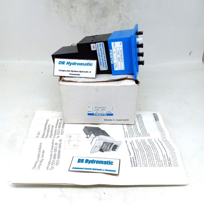 Jual Original Festo Pzvt-999-Sec-B 13988 Pneumatic Long Delay Timer ...