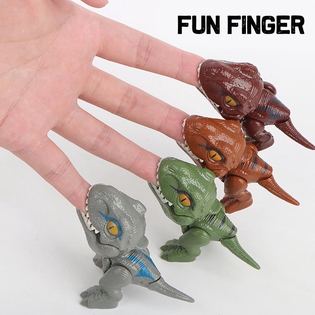 Jual Mainan Dinosaurus Mini Gigitan Jari Model Dinosaurus Tyrannosaurus ...