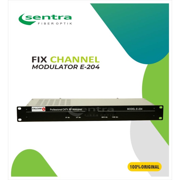 Jual Falcom Technology Fix Channel Modulator E-204 Promo Terbaru | Shopee Indonesia