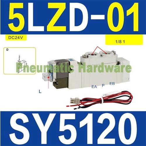 Jual SY5120-5LZD-01 SY5120 - 5LZD - 01 Solenoid Air Control Valve KD82 | Shopee Indonesia