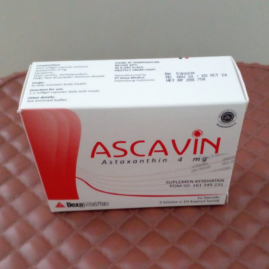 Jual Ascavin 4 Mg (1 Box = 3 Strip = 30 pcs) | Shopee Indonesia