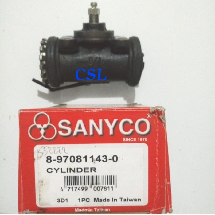 Jual WHEEL CYLINDER MASTER BAK REM BELAKANG ISUZU ELF NHR55 SANYCO star ...