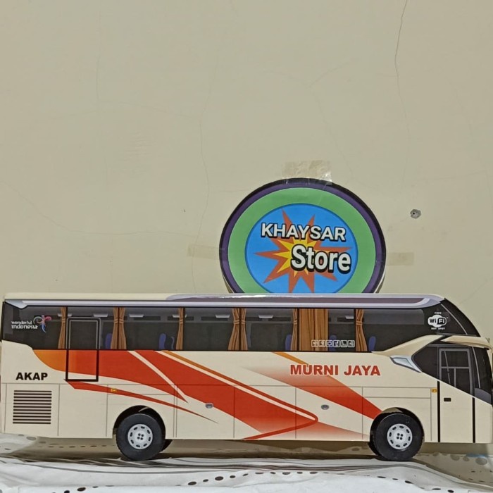Jual HOT SALE!!! MINIATUR BUS BIS SR2 MURNI JAYA TERMURAH | Shopee ...