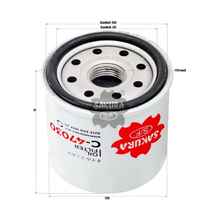 Jual Filter Saringan Oli Innova Zenix Sakura best | Shopee Indonesia