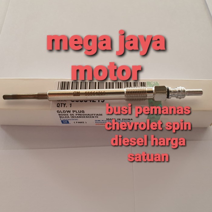 Jual Busi Busi Pemanas Glow Plug Chevrolet Spin Diesel 1.3 13 Harga ...